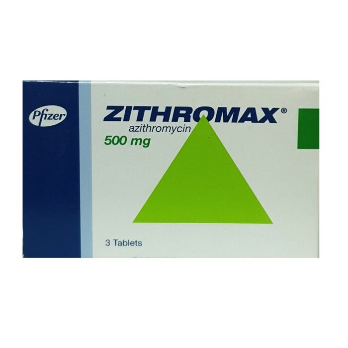 Zithromax 500mg Tablets 3's - HEMLOCK PHARMACY