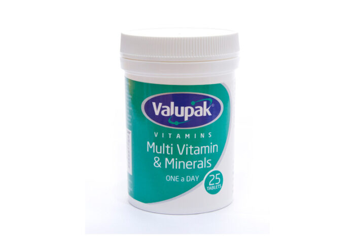 Valupak Multivitamin & Mineral Tablets (25’s) - HEMLOCK PHARMACY